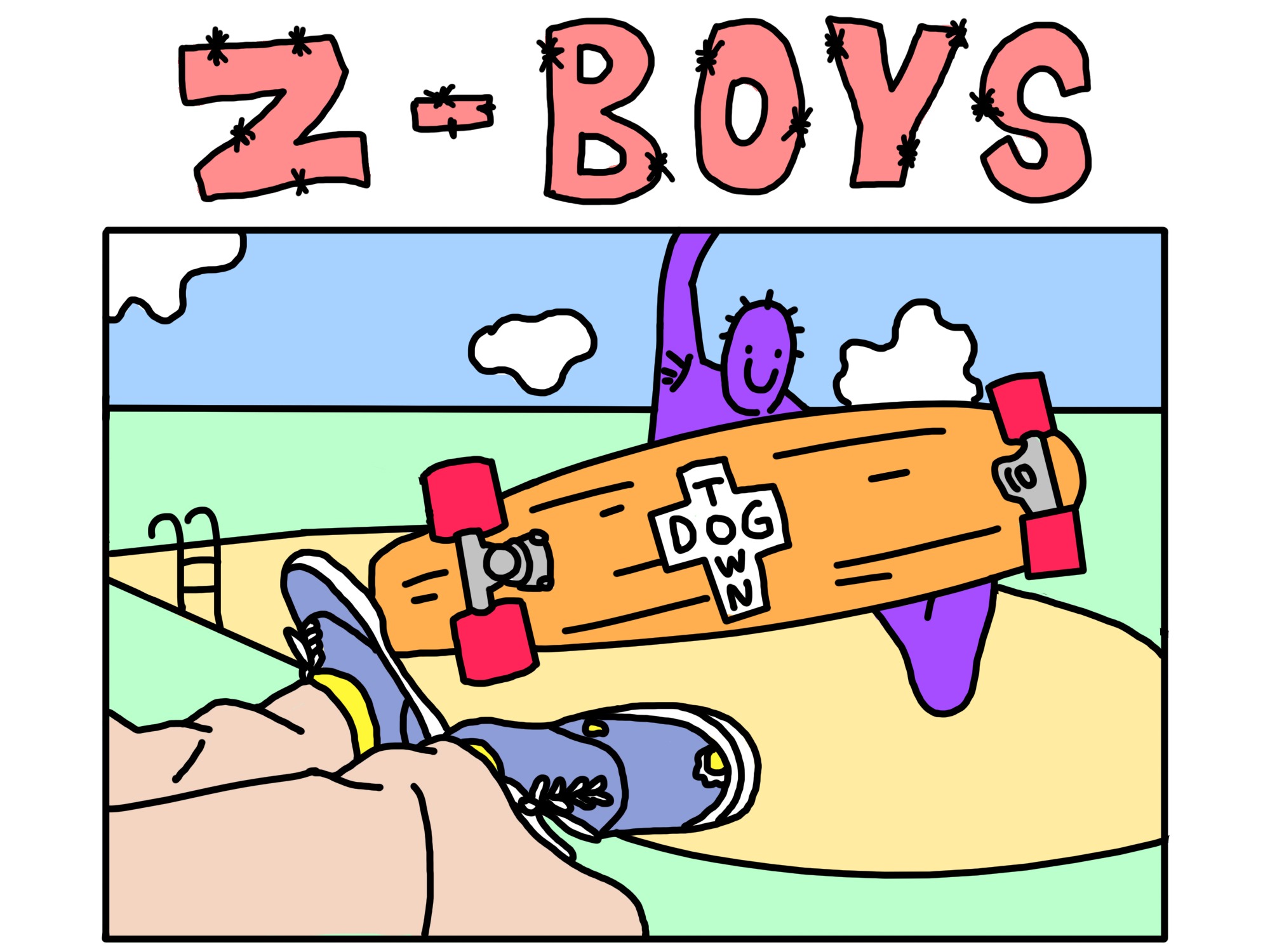 狗镇男孩/DOG TOWN Z BOYS_外星思维家-站酷ZCOOL