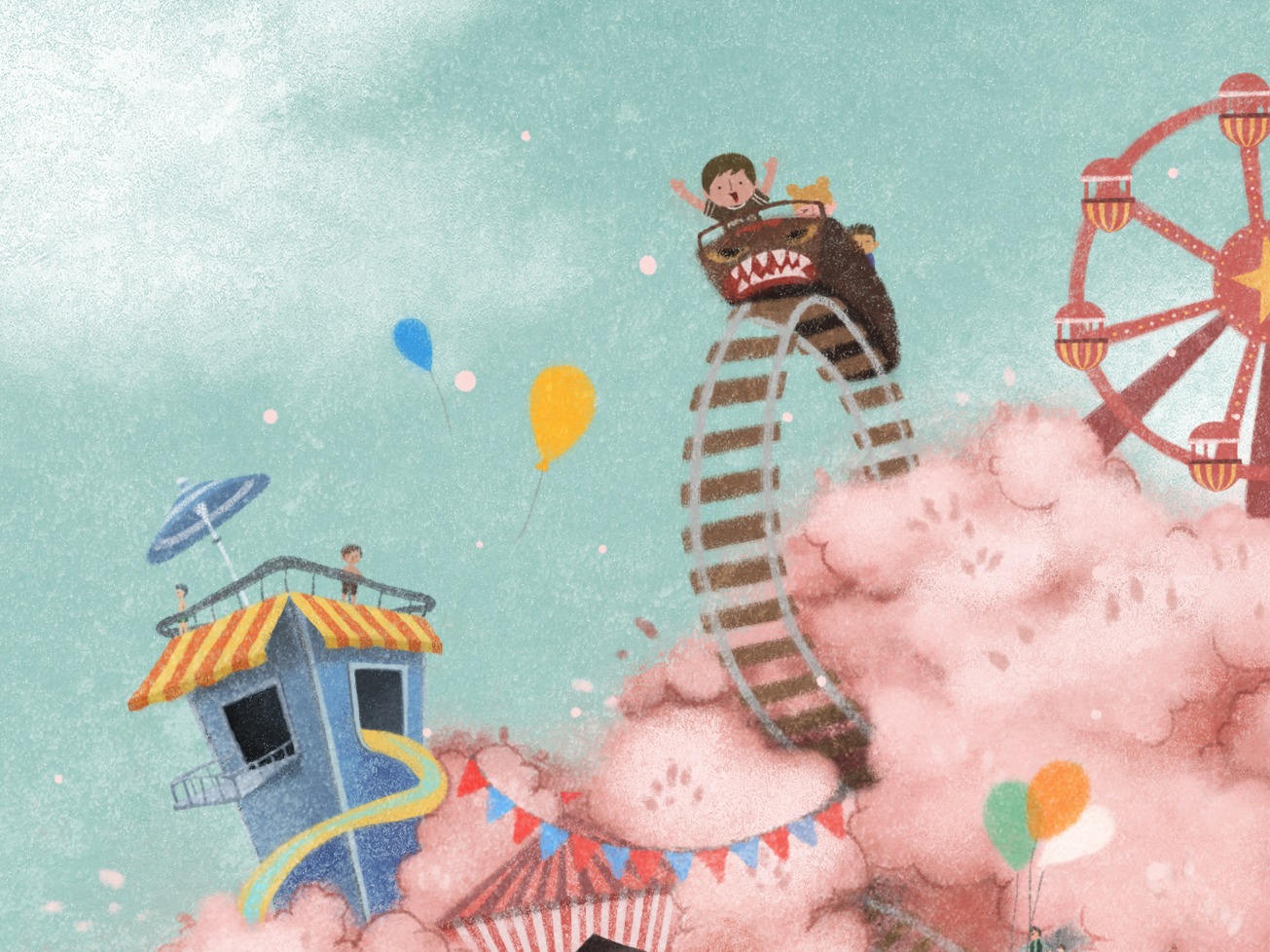 天空游乐园_吉三石-站酷ZCOOL