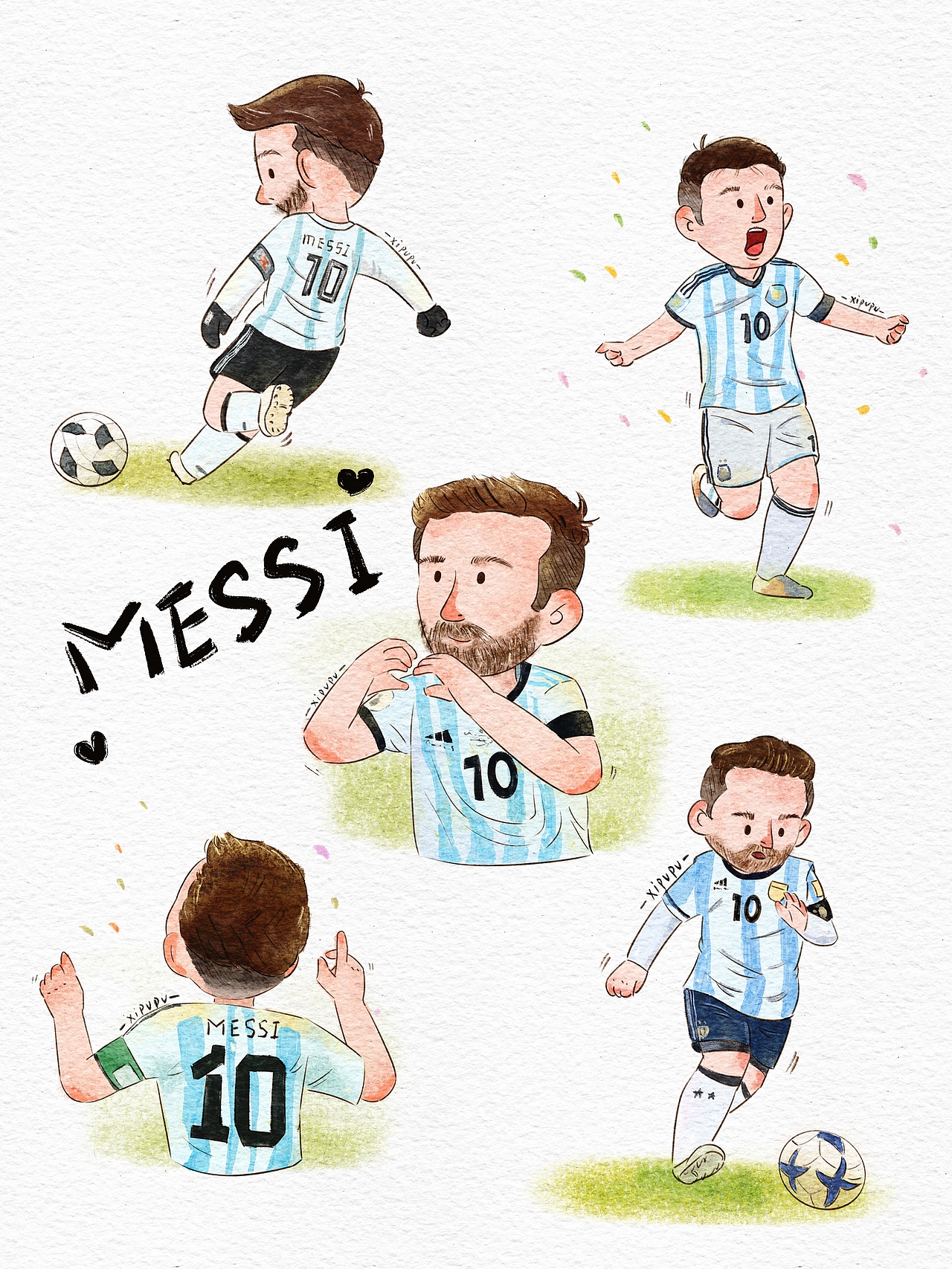 天赋型选手梅西合集_系朴-站酷ZCOOL