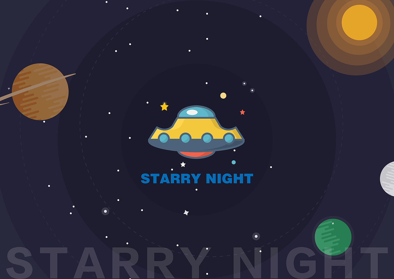 STARRY NIGHT APP界面设计|UI|APP界面|甩甩是我的昵称_原创作品-站酷ZCOOL