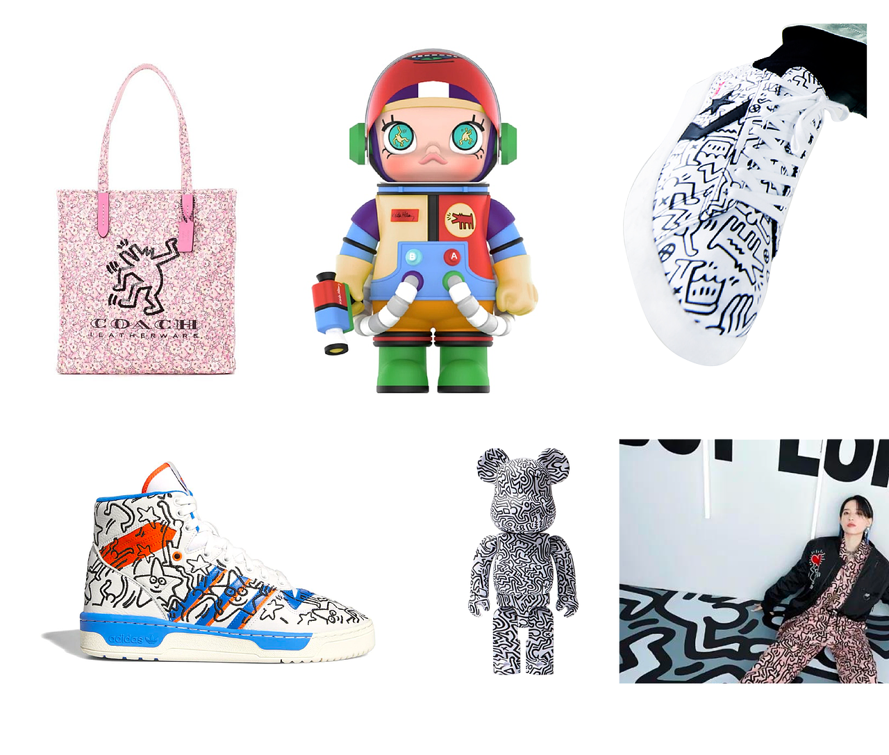 yoose® x Keith Haring ™艺术家联名礼盒|平面|其他平面|YOOSE有色_原创作品-站酷ZCOOL