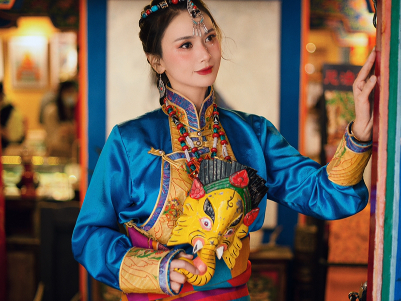 拉萨拍照|做一朵绚丽的格桑花_巴年-站酷ZCOOL