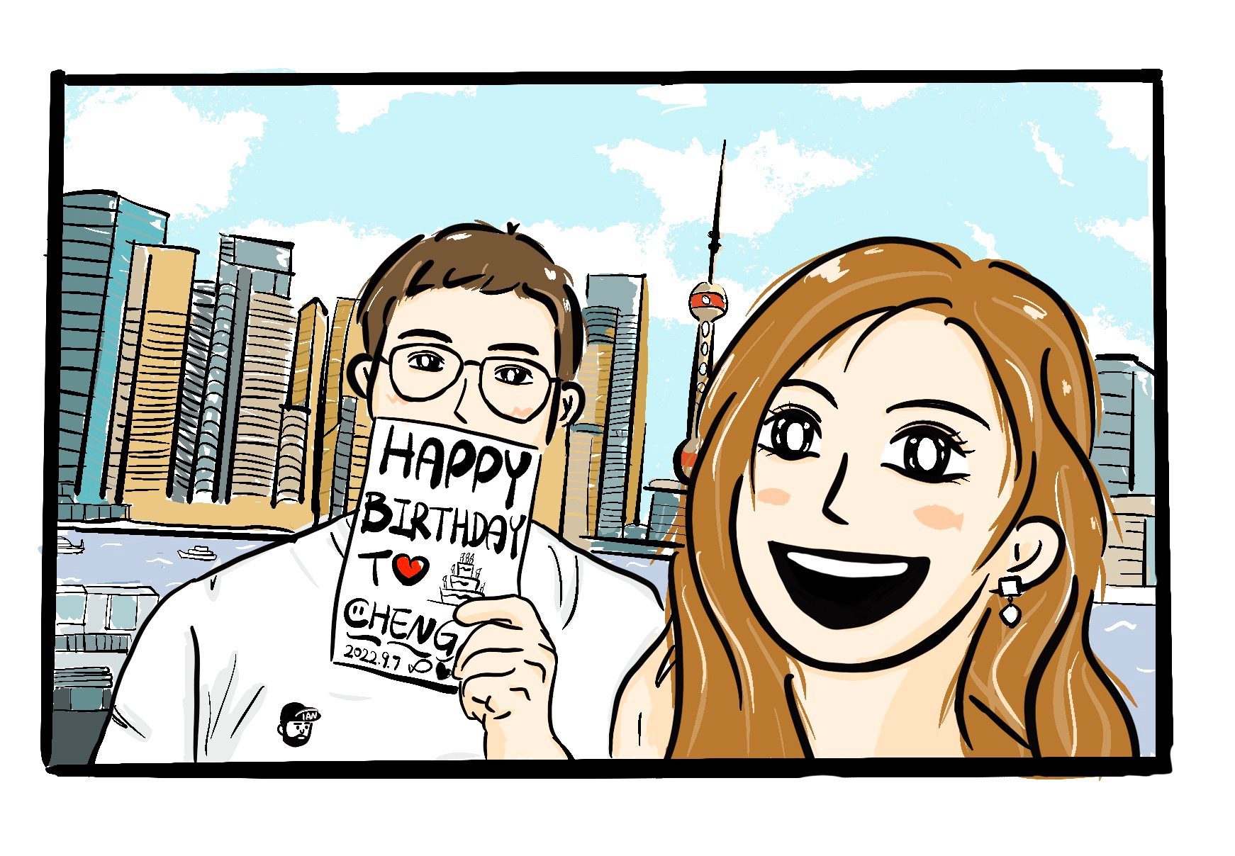 HappyBD_Sherry魚-站酷ZCOOL