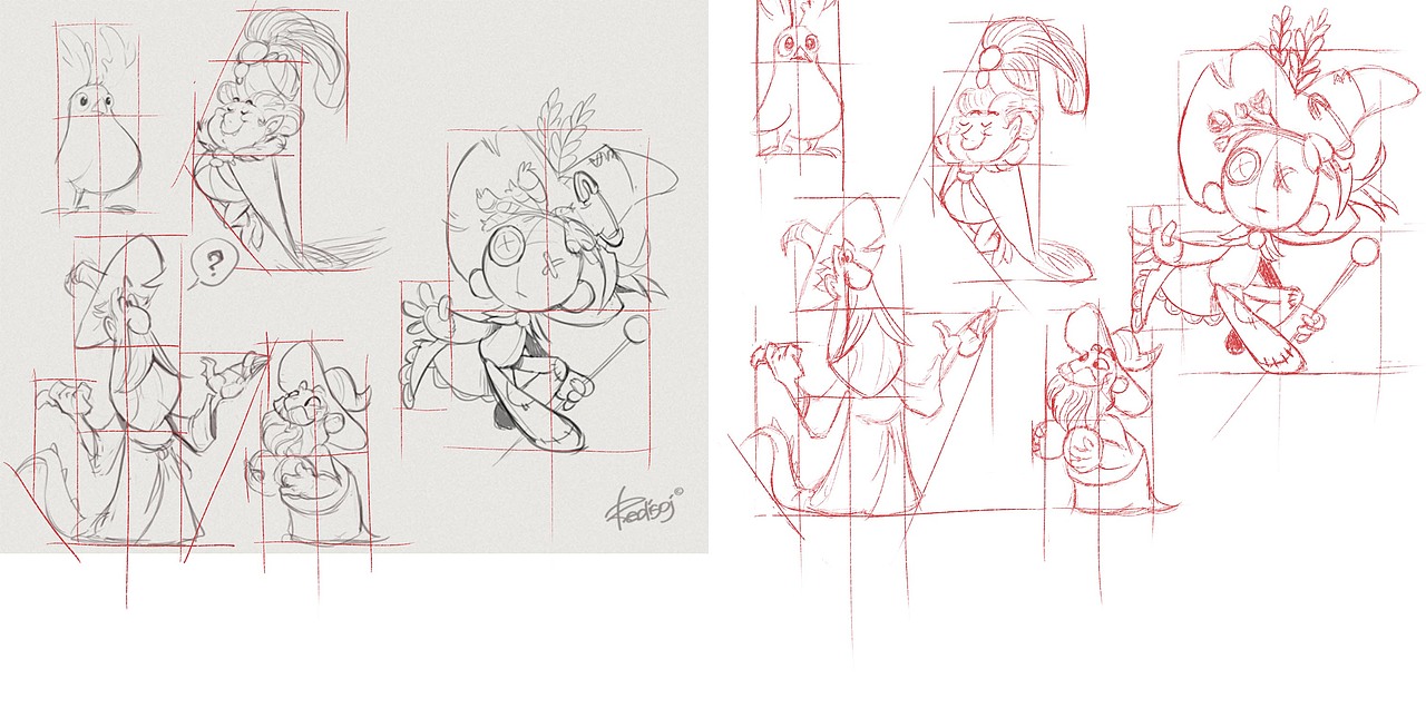 K大抓型练习-简单_京乐队长quinn-站酷ZCOOL