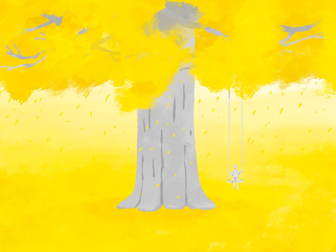 秋天啊｜漫画诗_坚果不先生-站酷ZCOOL