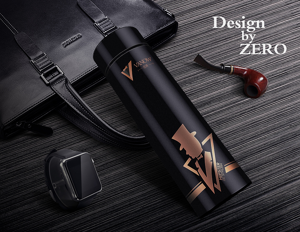 VANOW保温杯LOGO及杯体设计_0_Design-站酷ZCOOL
