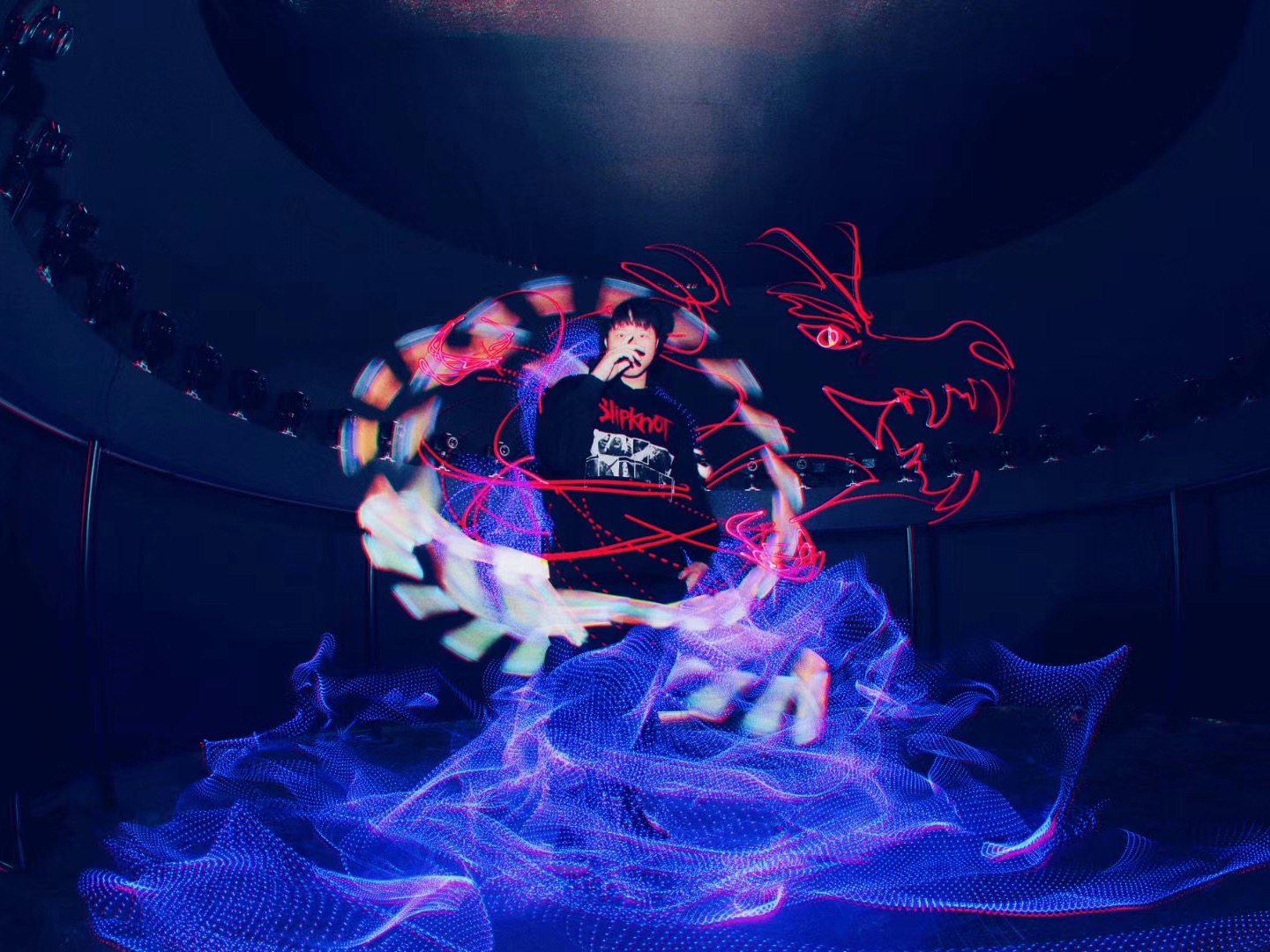 上海 INNERSECT # 全球潮流文化体验展 光绘子弹时间_Ken_Pluto-站酷ZCOOL