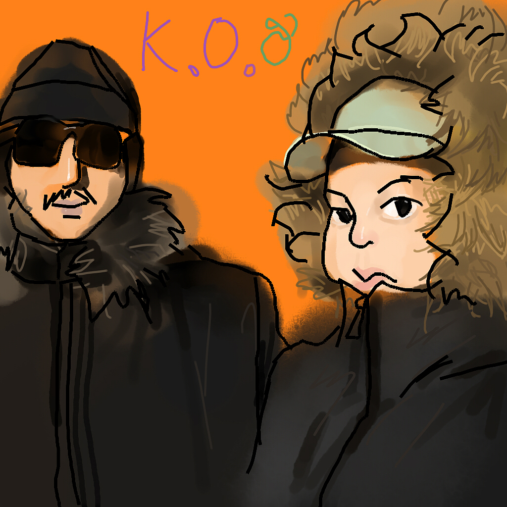 窦靖童和他爸_秋雨0525-站酷ZCOOL