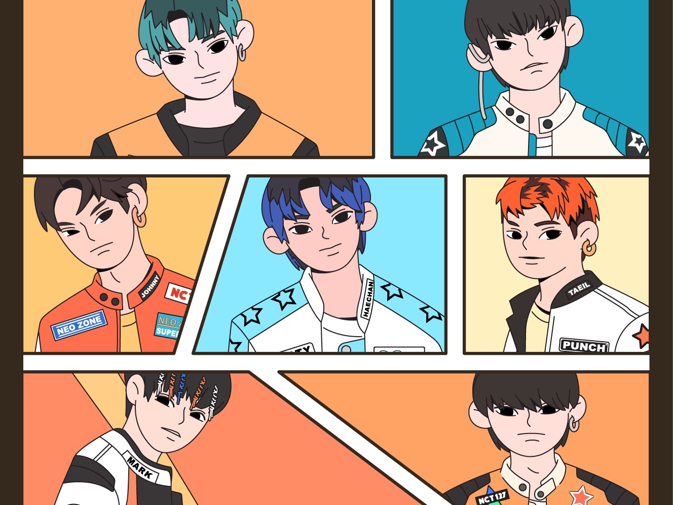 NCT127＃PUNCH＃回归_luckykiii-站酷ZCOOL