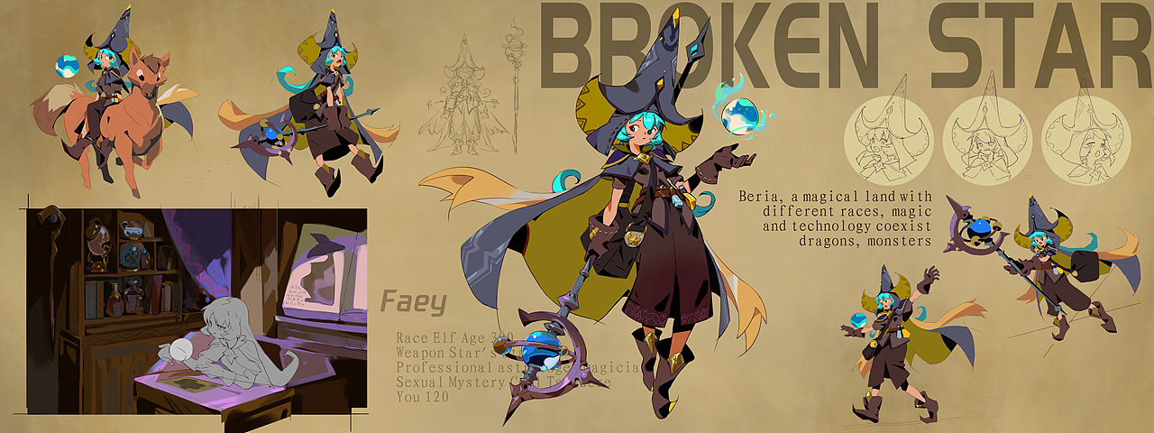 游戏世界观推演-broken star_五轰karo-站酷ZCOOL