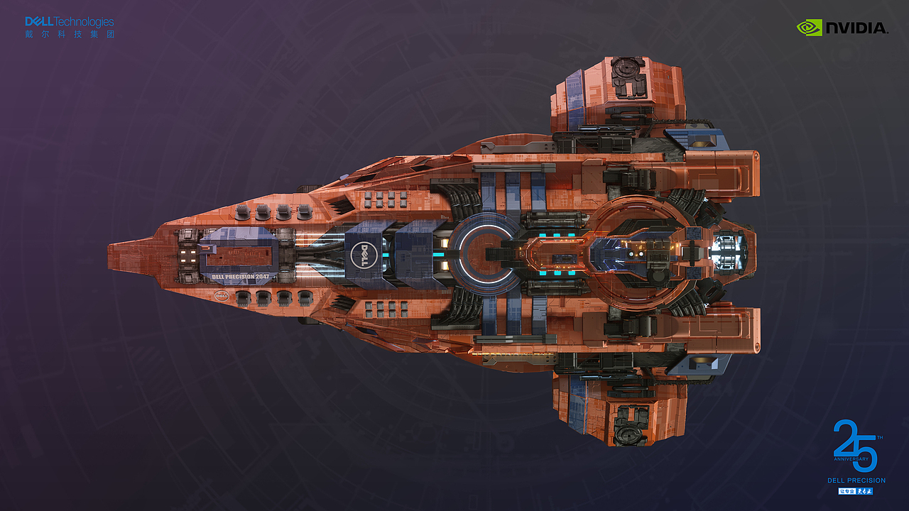 [ DELL PRECISION 2047 ] & INFINITE极跃号_科幻者Mr丶JF-站酷ZCOOL