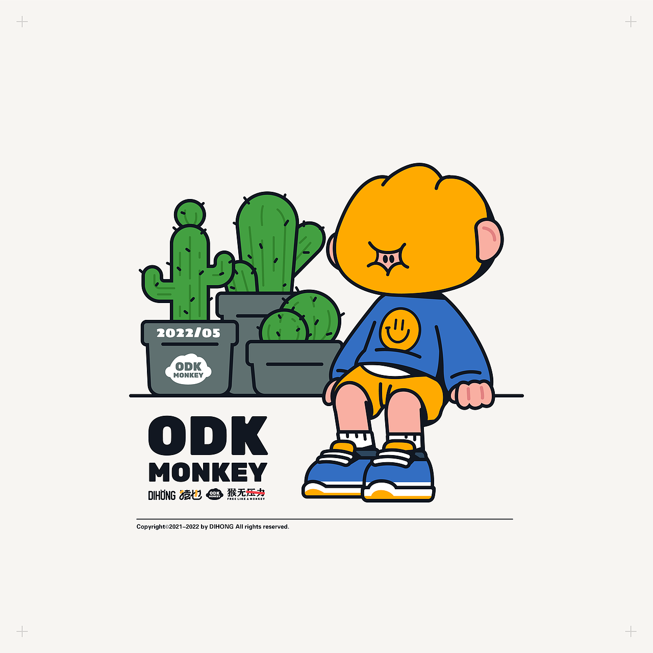 ODK MONKEY_酷酷迪01-站酷ZCOOL