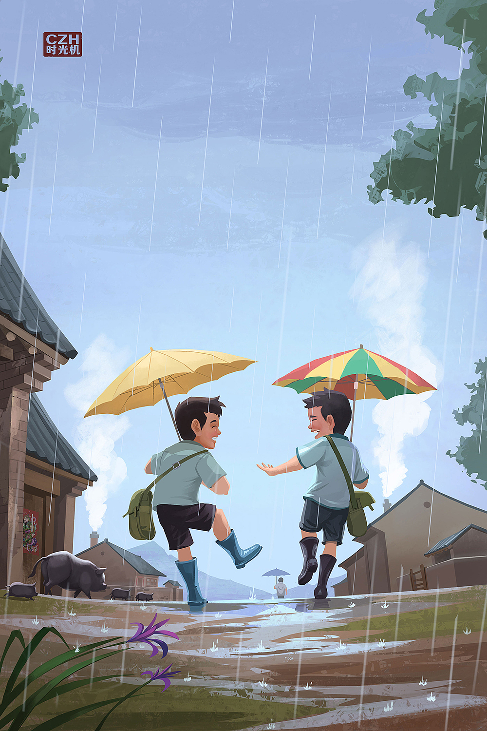 雨后_CZH-时光机-站酷ZCOOL