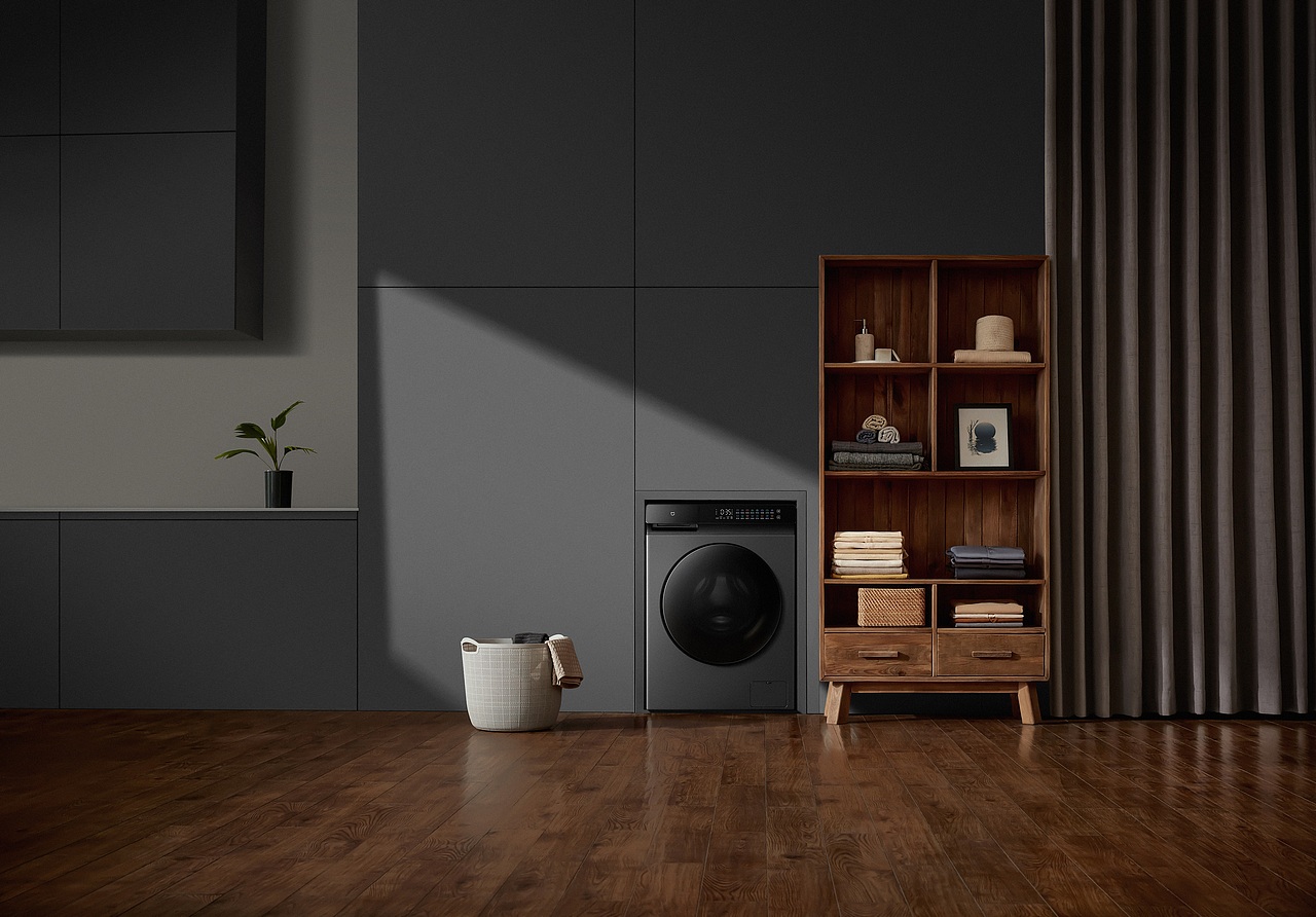 #米家# 洗衣机集中拍摄_宇宙总队长-站酷ZCOOL