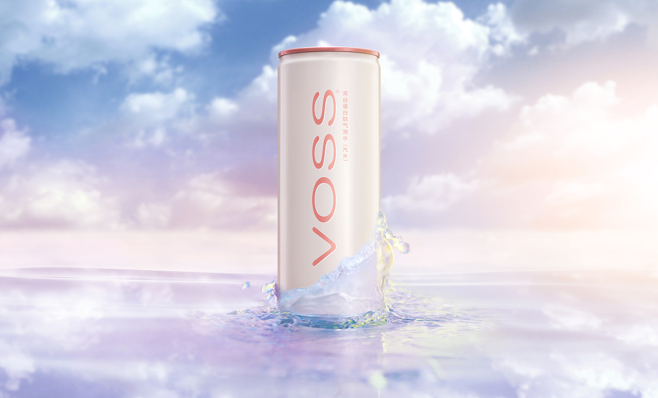 商业摄影｜voss饮品kv｜广告人像拍摄_元创未来-站酷ZCOOL