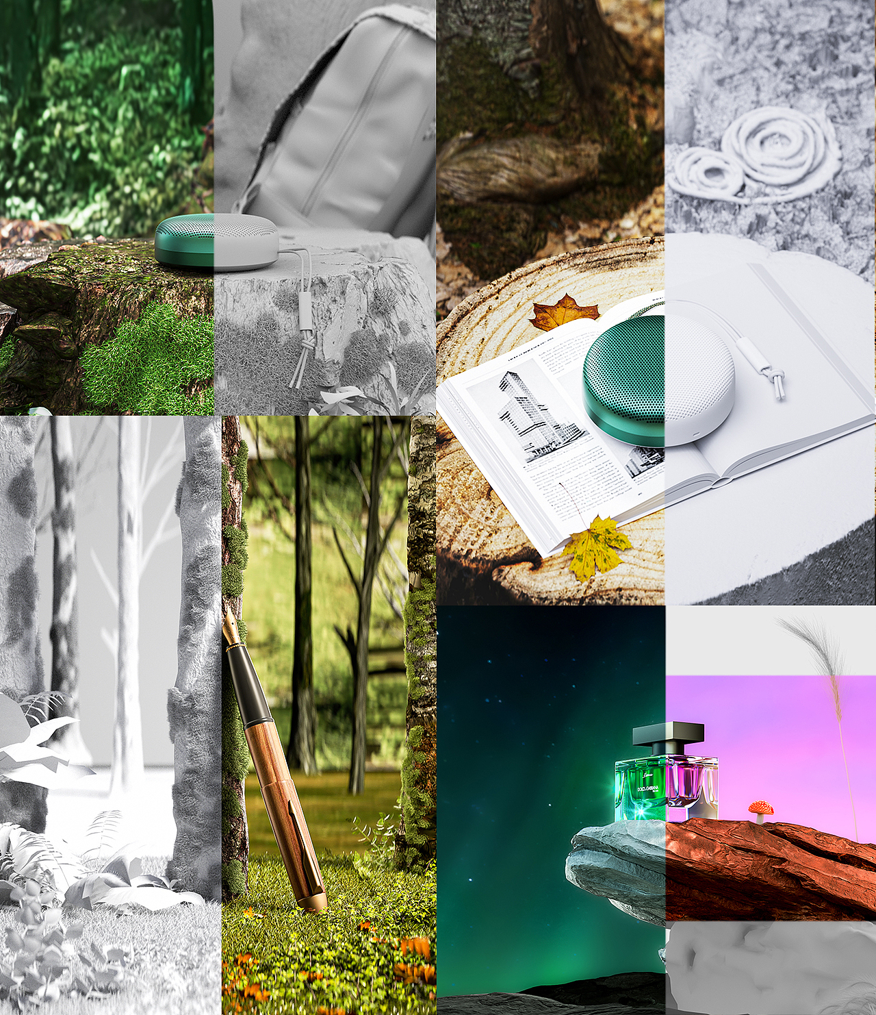 Rendering Exercises｜场景渲染练习_SPACE_Z-站酷ZCOOL