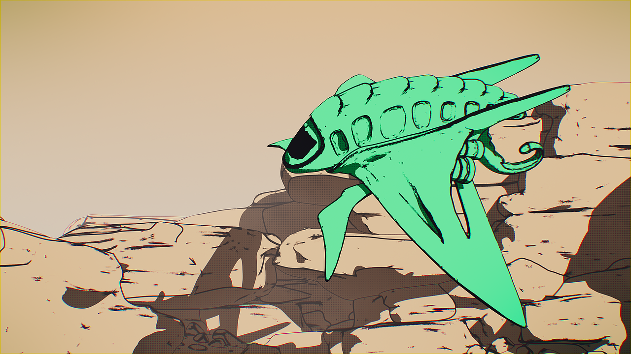 clarisse NPR 测试 MOV_夏默_XiaMo-站酷ZCOOL