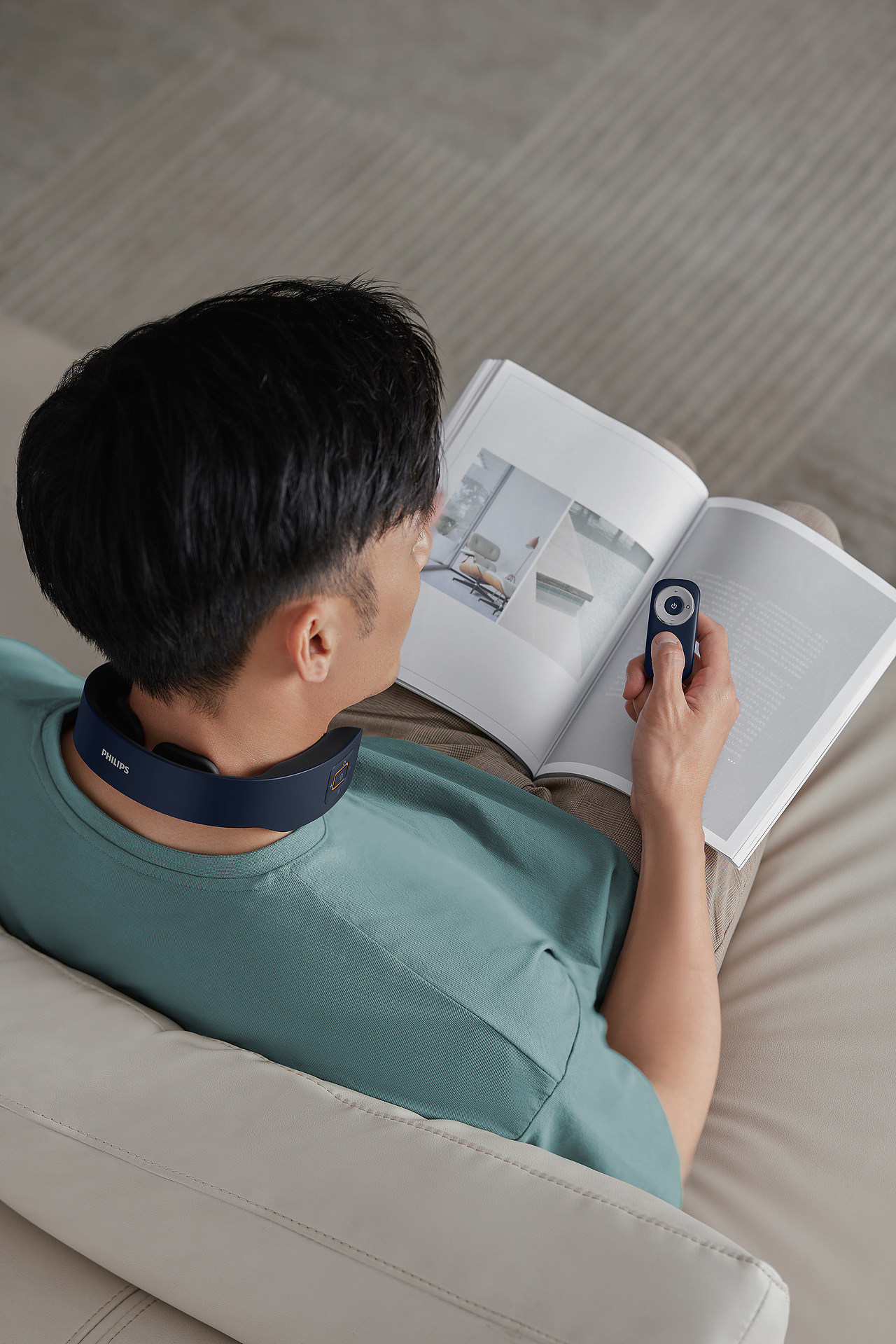 飞利浦系列 颈部按摩仪_Tsang慶-站酷ZCOOL