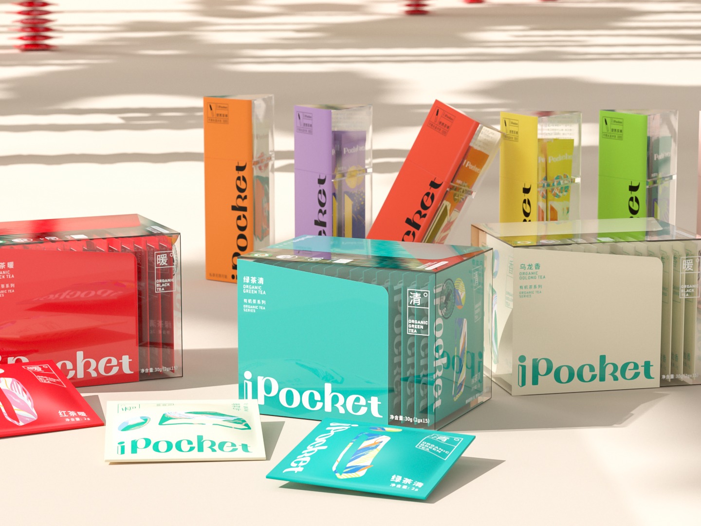 【ipocket】有机茶包三维展示动画_飞翔的彩虹-站酷ZCOOL