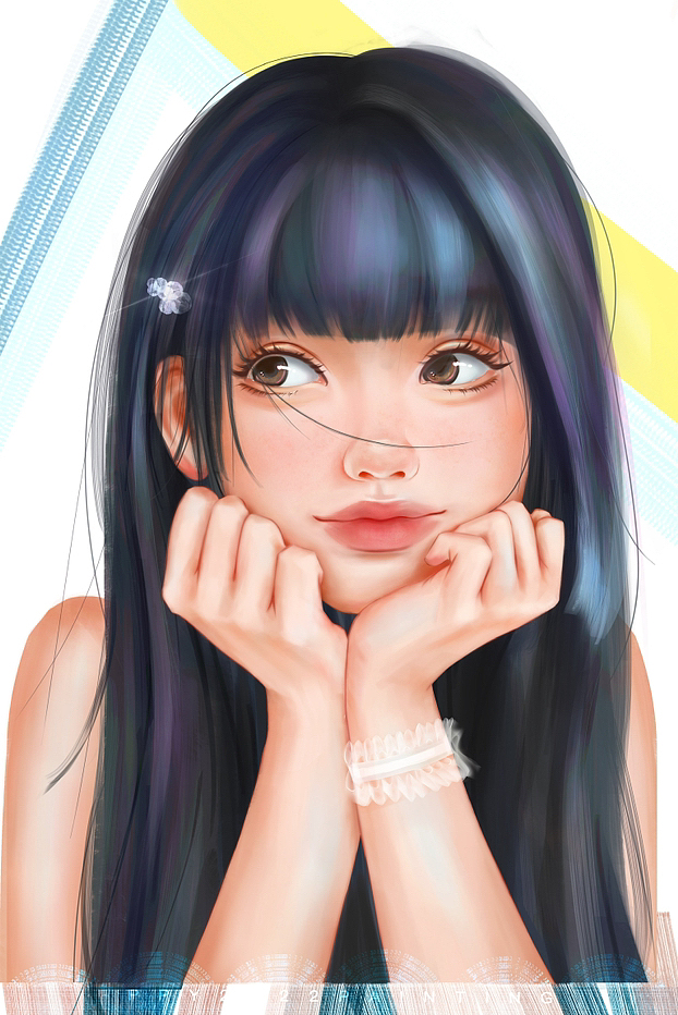 嘴巴很好亲的样子喔_是PPY-站酷ZCOOL