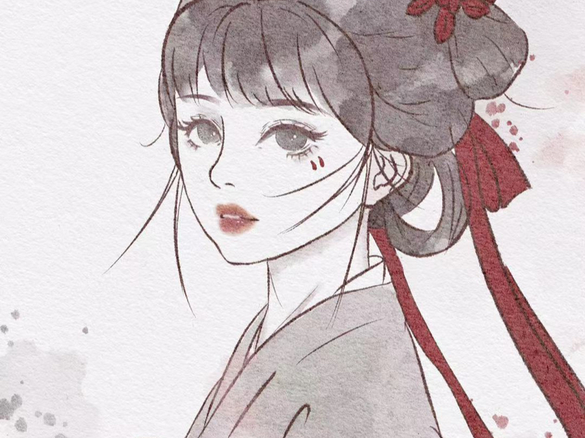 少女头像_天心lydia-站酷ZCOOL