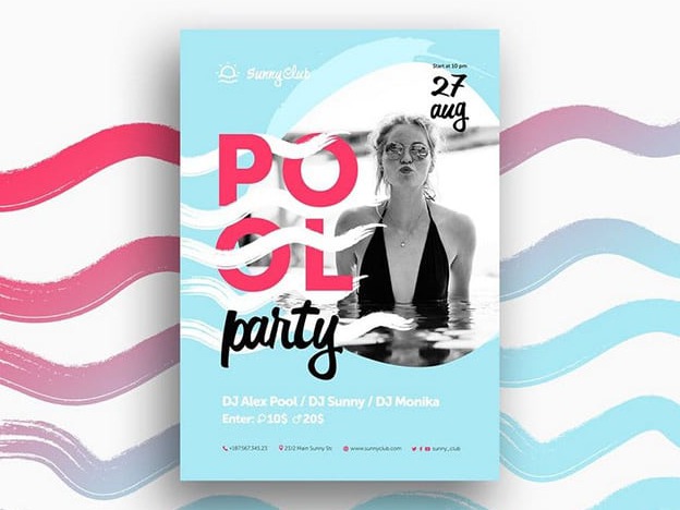 最佳派对和俱乐部传单模板_深圳Clh-站酷ZCOOL