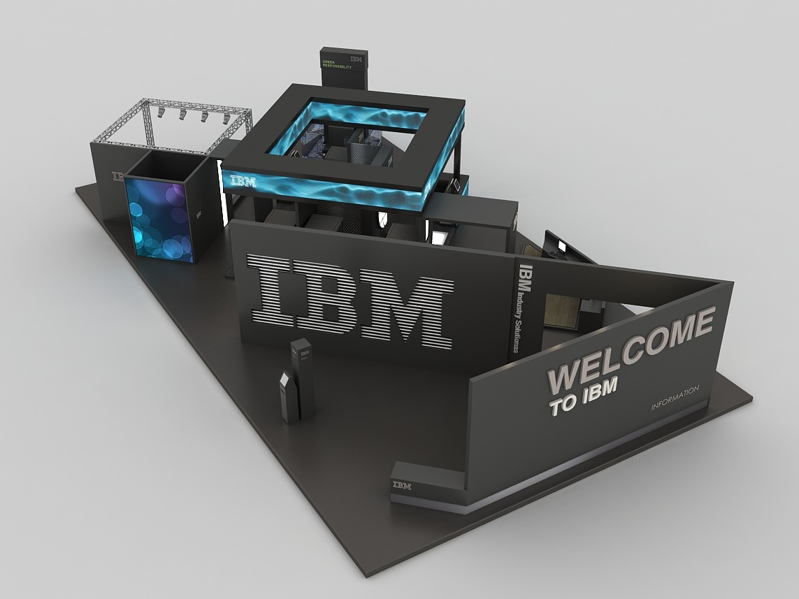 IBM展台设计 大学习作2012_MUZO墨造-站酷ZCOOL