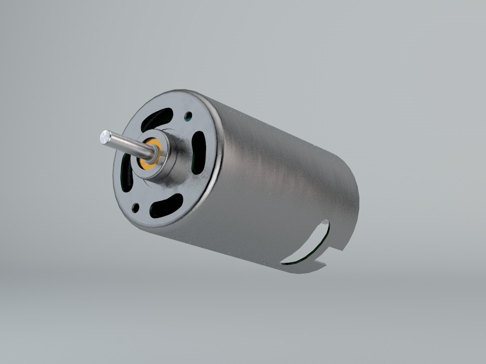 电机-C4D_豌豆射手123-站酷ZCOOL