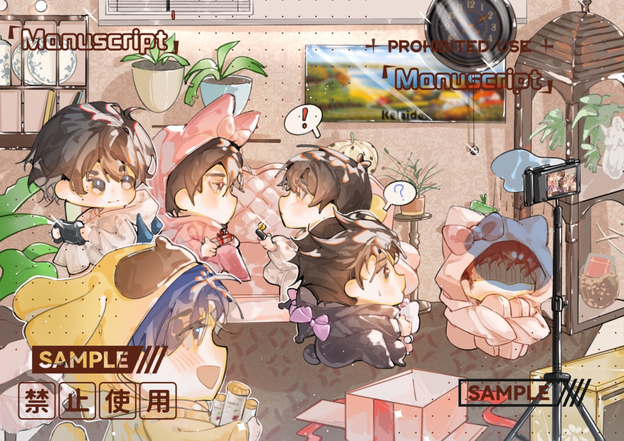 最近的一些qq人插图_我是一只小鲨鱼吖-站酷ZCOOL