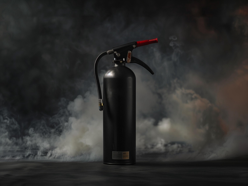 灭火器_小雨霏霏027-站酷ZCOOL