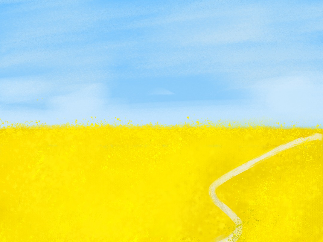 记忆中的那抹田野_Muzii木子-站酷ZCOOL