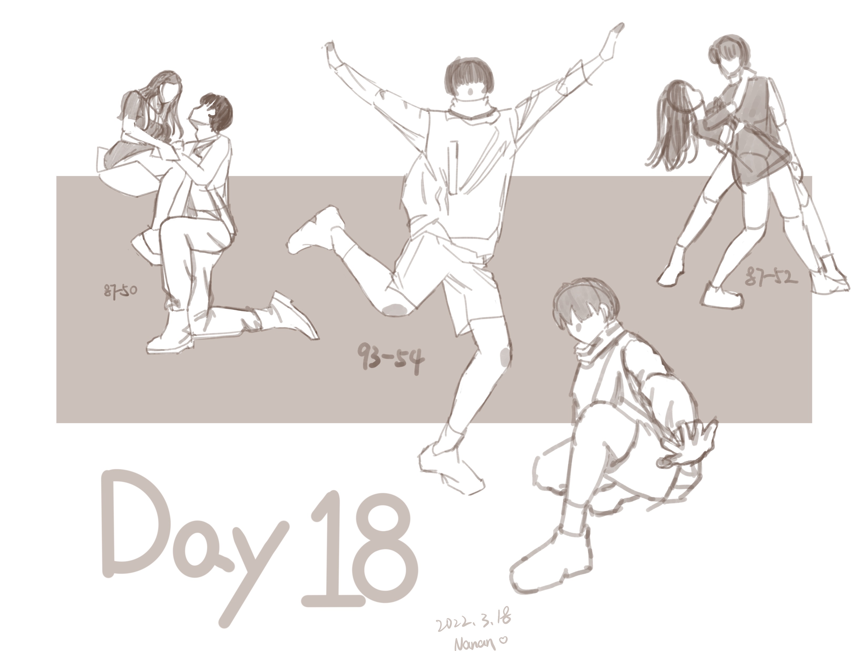 #速写60天挑战赛# Day18@速写班长 _林南安lin-站酷ZCOOL