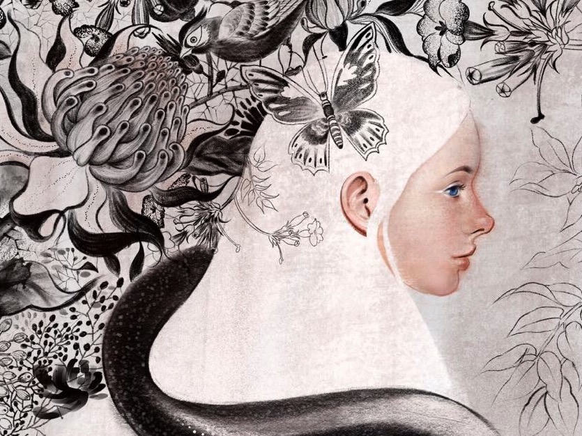 花与蛇姑娘_彦青Shalee-站酷ZCOOL