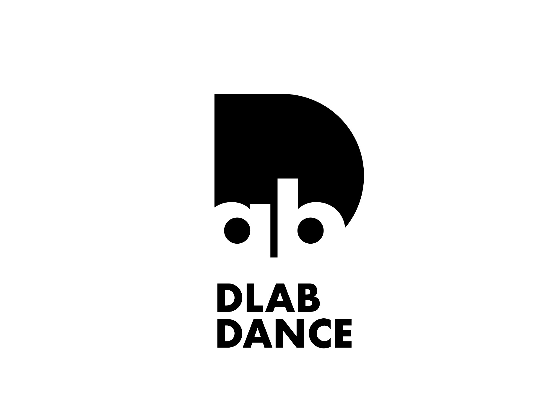 上海Dlab舞蹈中心 品牌LOGO_DynamicWang-站酷ZCOOL