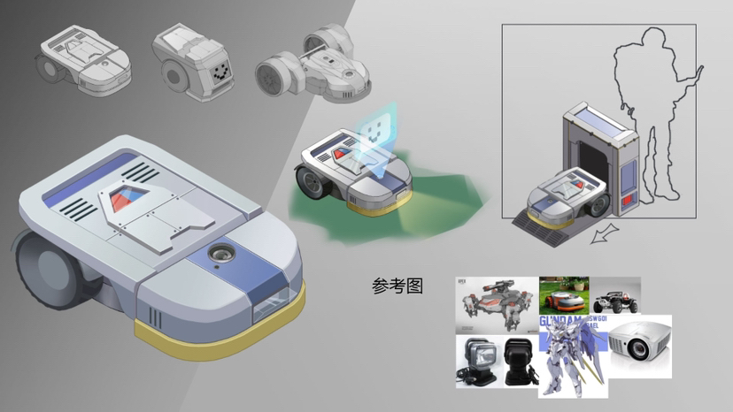 一个除草车测试_一只小完能-站酷ZCOOL