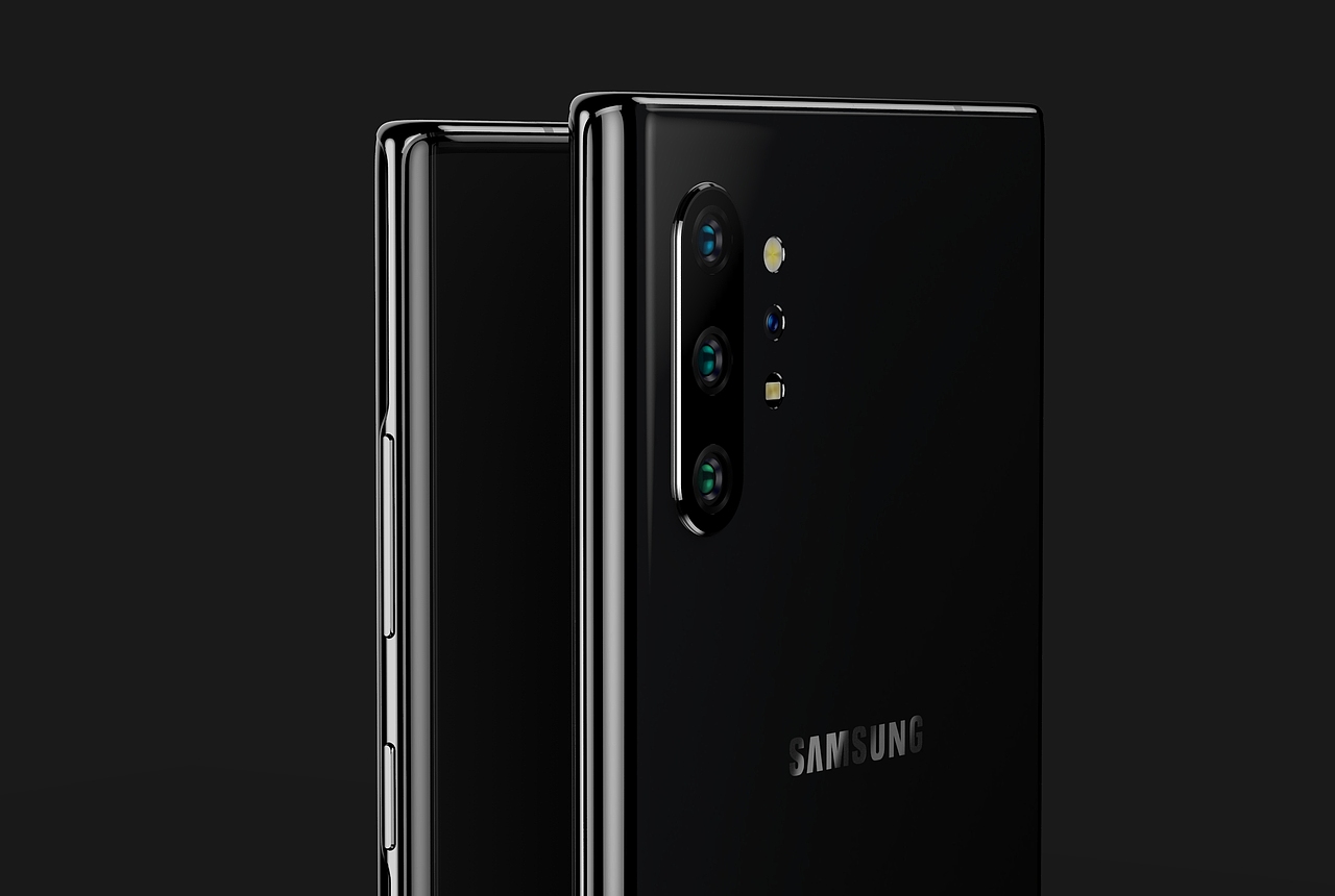 三星note10 pro模型3d模型rhino建模渲染_超威的蓝猫-站酷ZCOOL