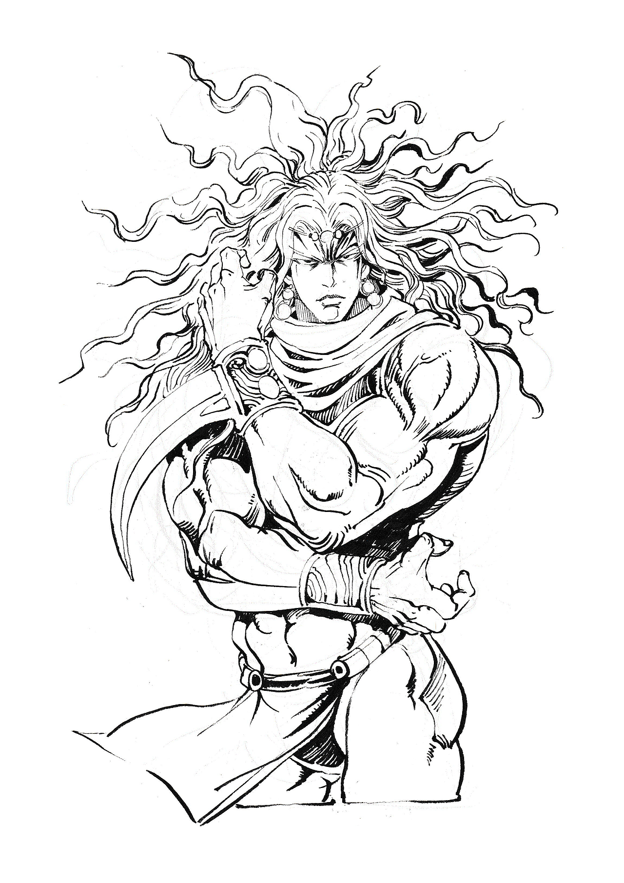 又画了一波JOJO同人_画画的春哥-站酷ZCOOL