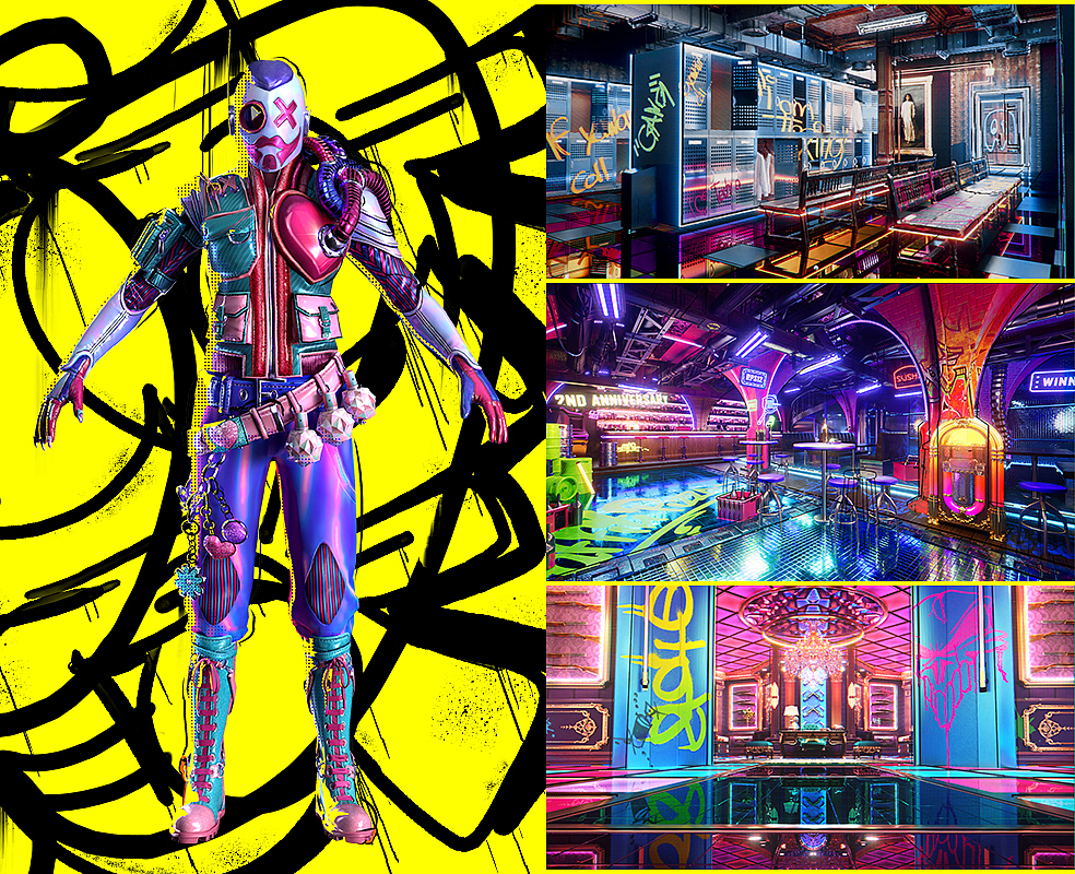 PUBG MOBILE x 法国设计师Julien Fournié：初恋系列|三维|动画/影视|UIDWORKS_原创作品-站酷ZCOOL