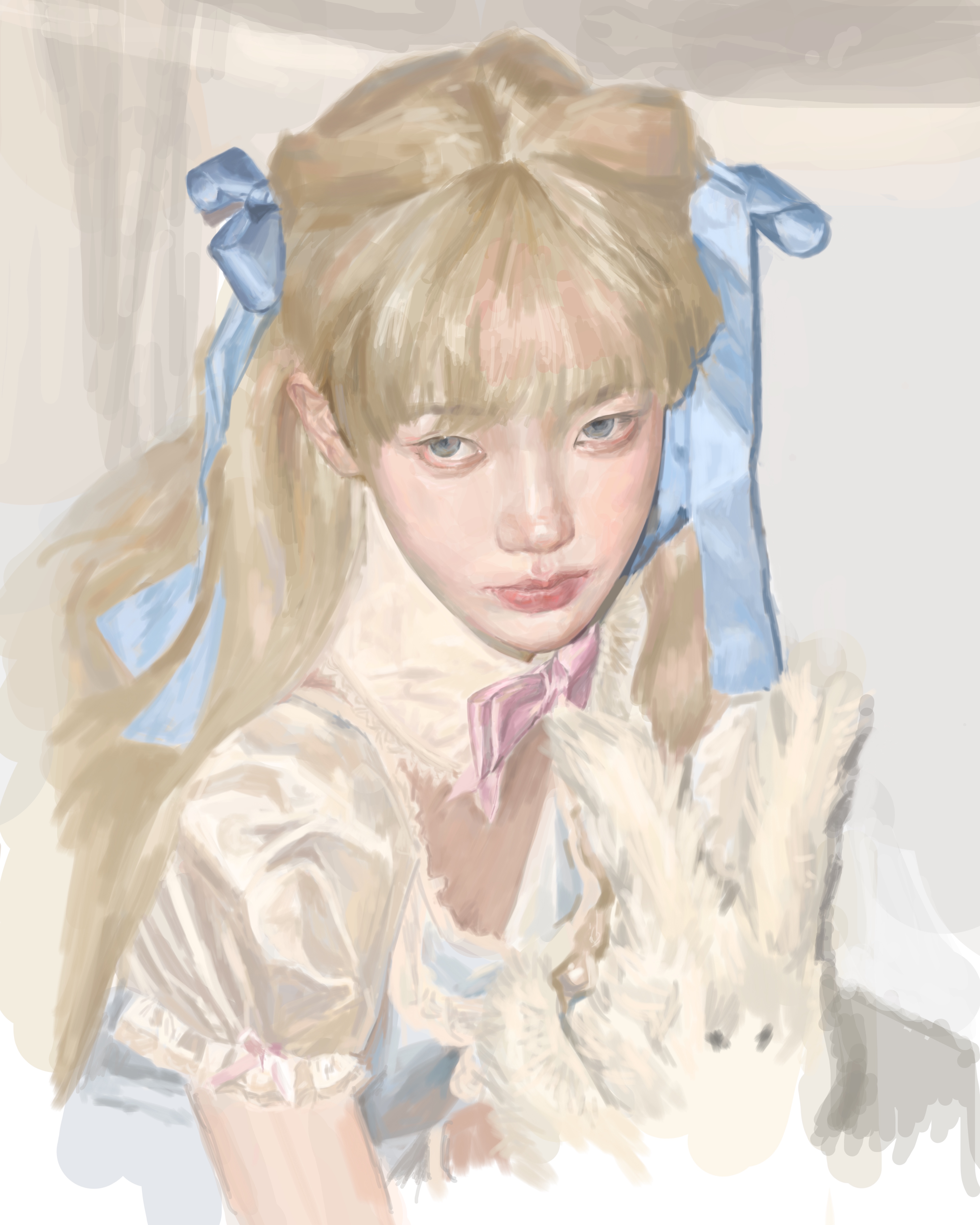 厚涂人像_Z267197148-站酷ZCOOL