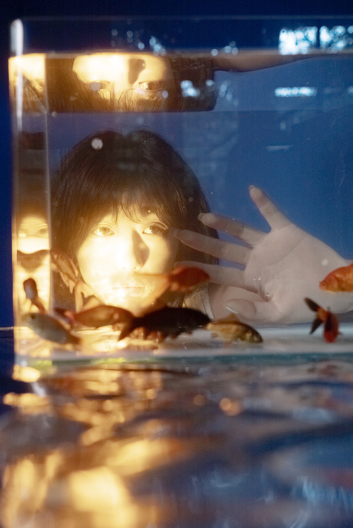 湛蓝间抬眸 望眼难穿_白山Gavin-站酷ZCOOL