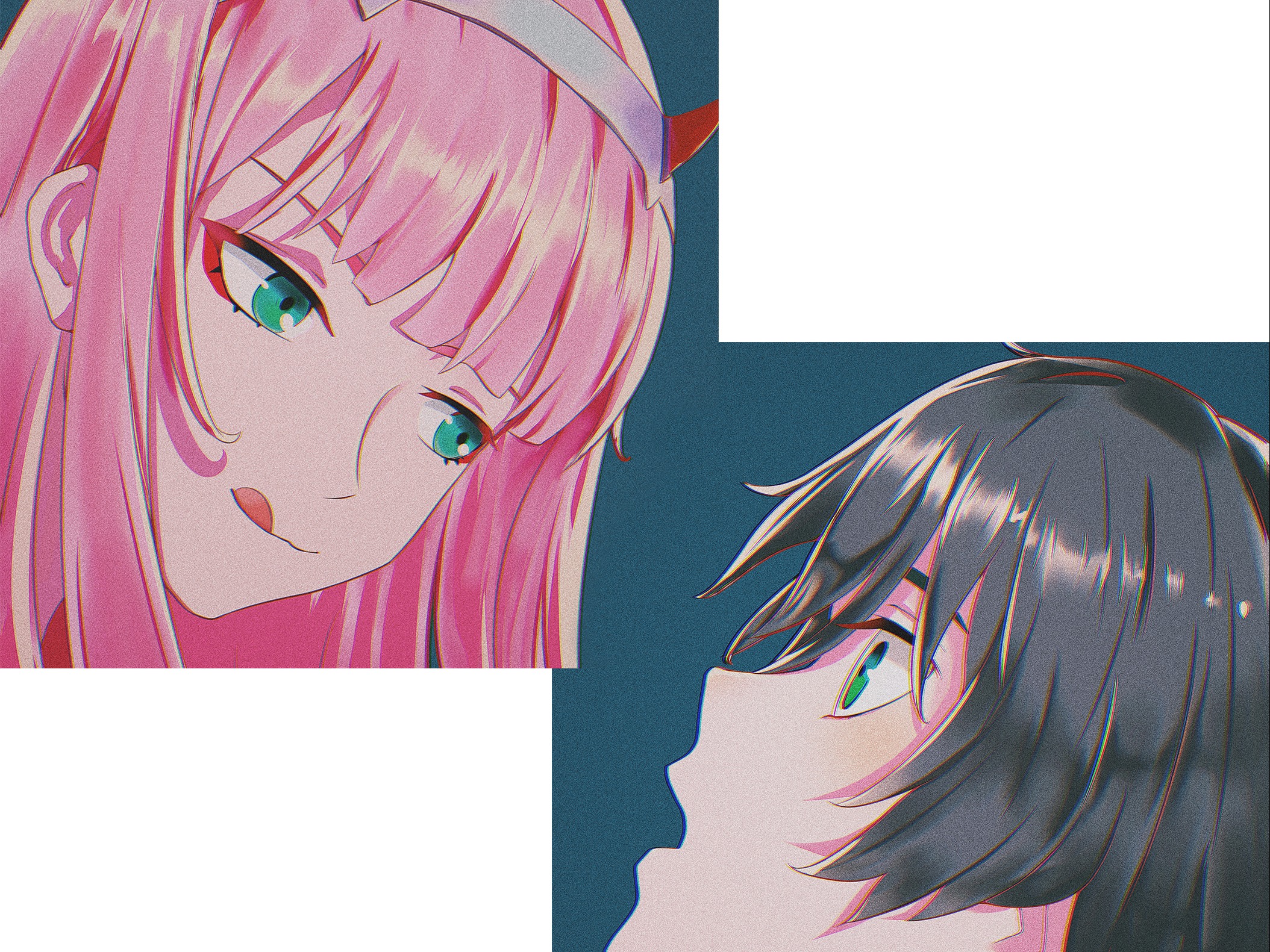 Darling in the Franxx同人头像原创练习（自用）！！_HAOS好时-站酷ZCOOL