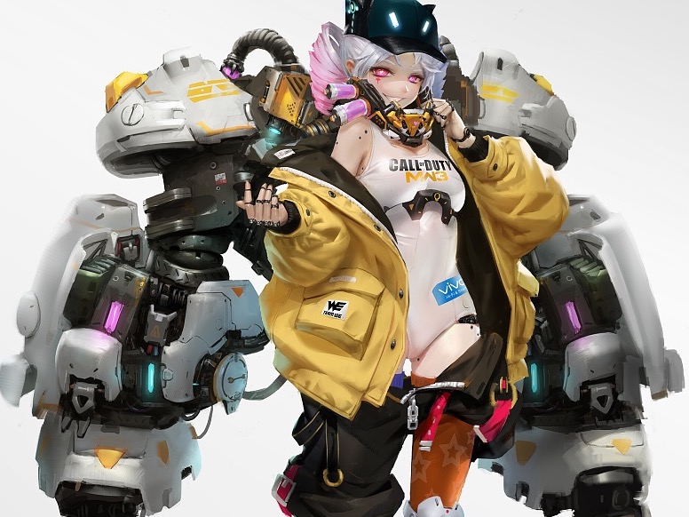 【拾艺绘画】角色主讲-Weber《机械少女》_拾艺Weber老魏-站酷ZCOOL