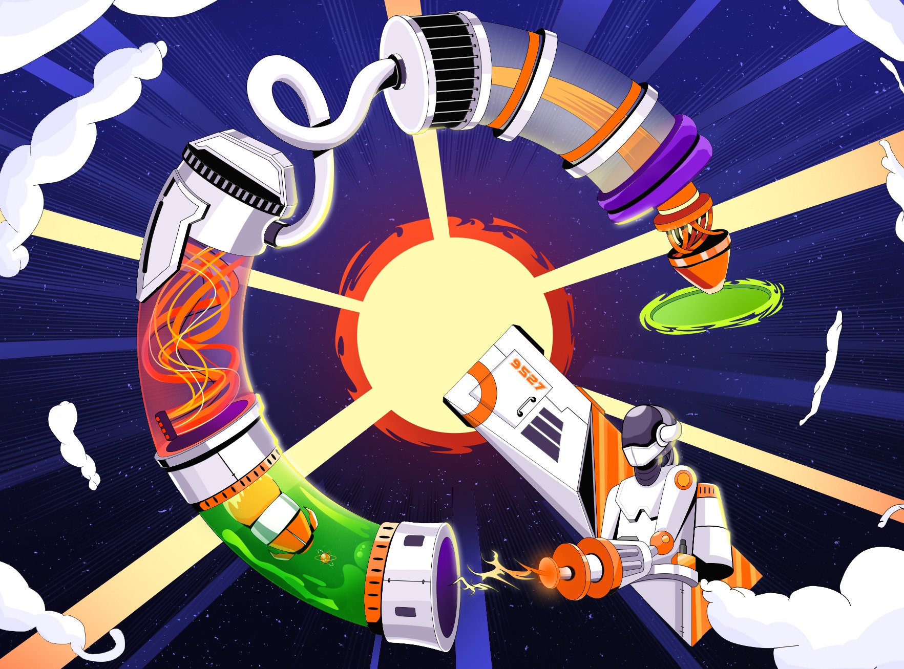 Q的强悍能量转换站_GO54-站酷ZCOOL