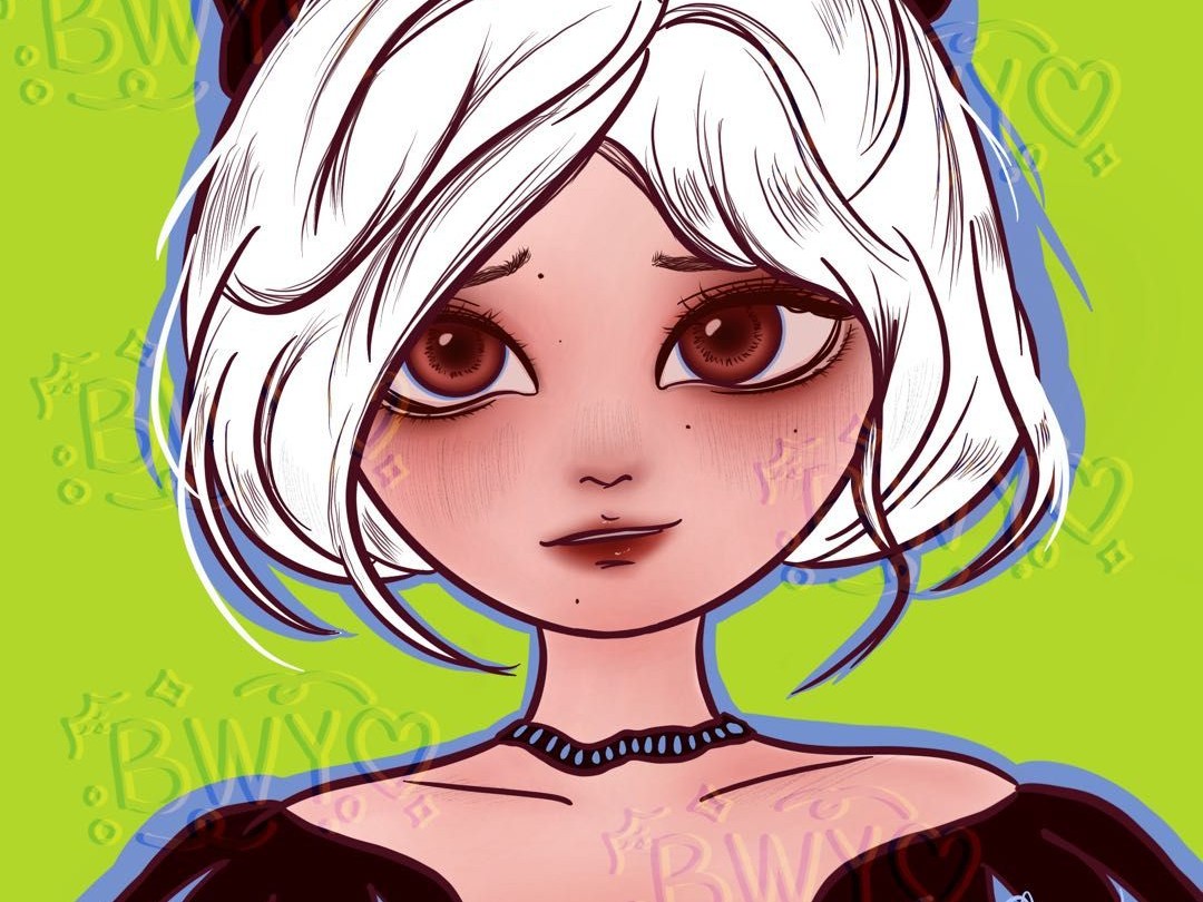 手绘 头像 卡通 人像定制_BWYI手绘-站酷ZCOOL
