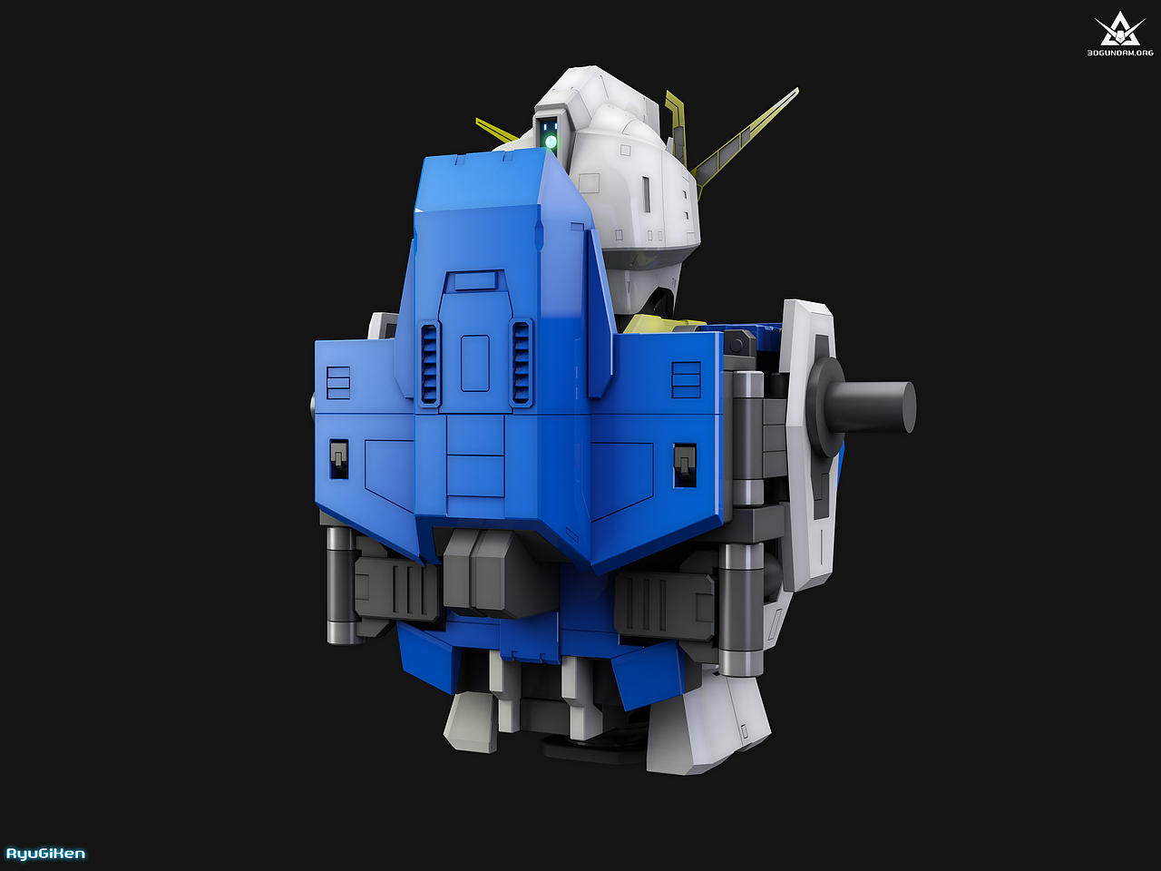 MSZ-006 Zeta Gundam Z高达_RyuGiKen-站酷ZCOOL