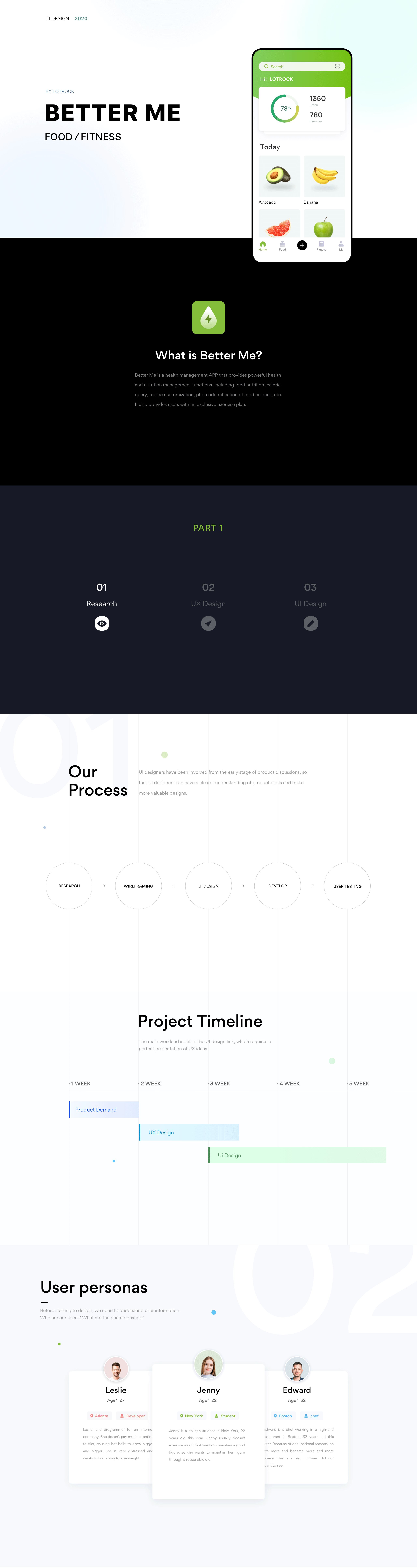 Better Me - 海外健康管理APP UI_LOTROCK-站酷ZCOOL