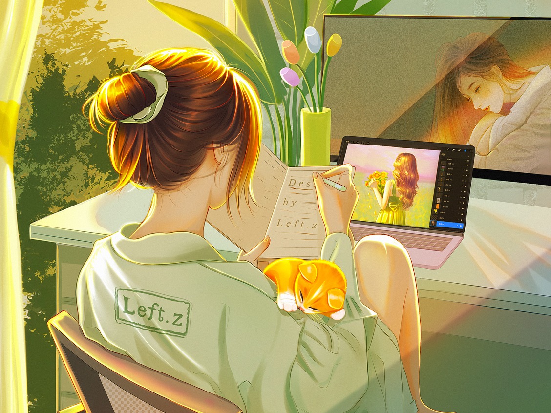 最近的那些心情壁纸2_画画的left-站酷ZCOOL