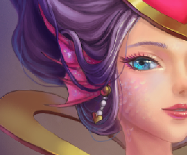 LOL英雄联盟同人-娜美情人节_半瞳Hitomi-站酷ZCOOL