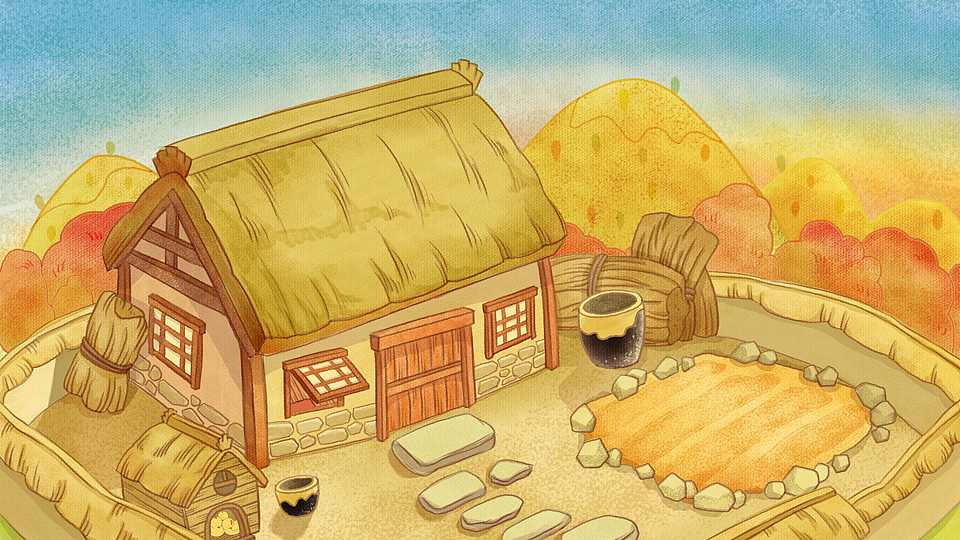 《婆婆与虎》_Sheep苏-站酷ZCOOL