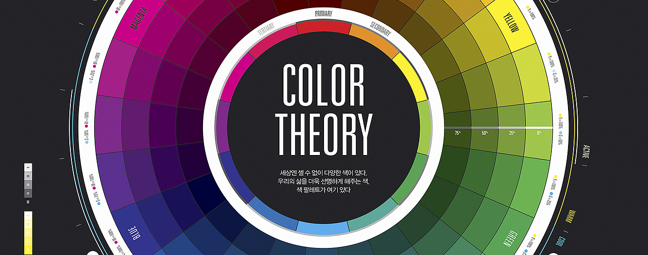 1612 Color Theory Infographic Poster|平面|信息图表|203_InfoLab_原创作品-站酷(ZCOOL)